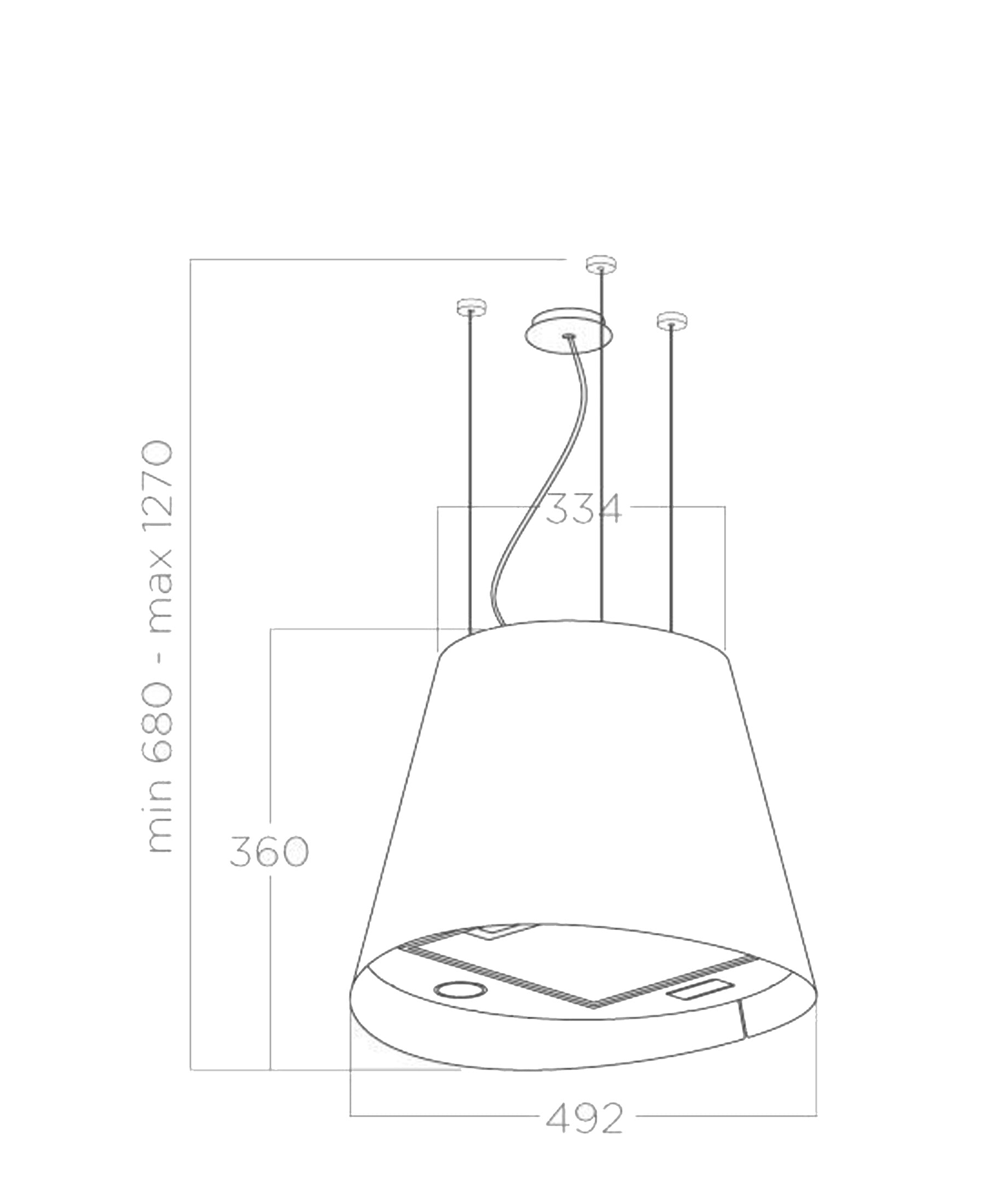 Elica Juno Island Extractor - Silver – The Culinarium