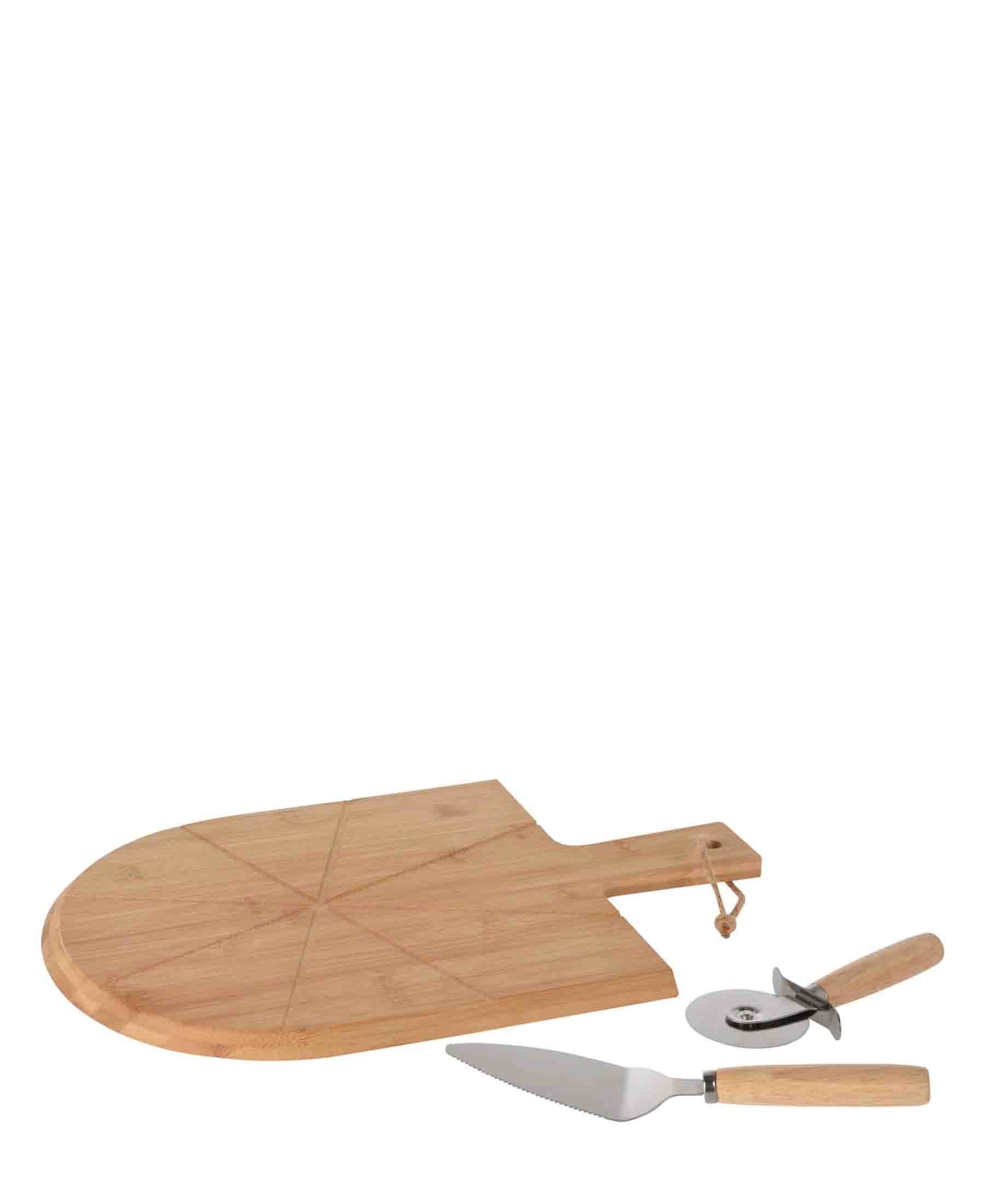 Excellent Houseware Wooden Pizza Set - Oak – The Culinarium
