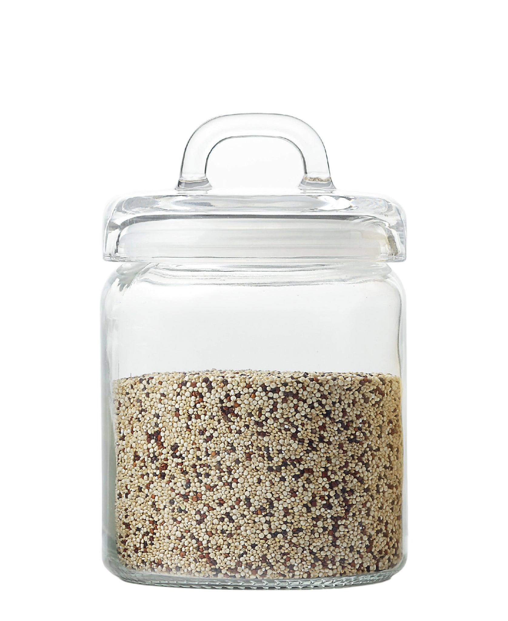 Aqua Round Canister 1.2Lt - Clear – The Culinarium