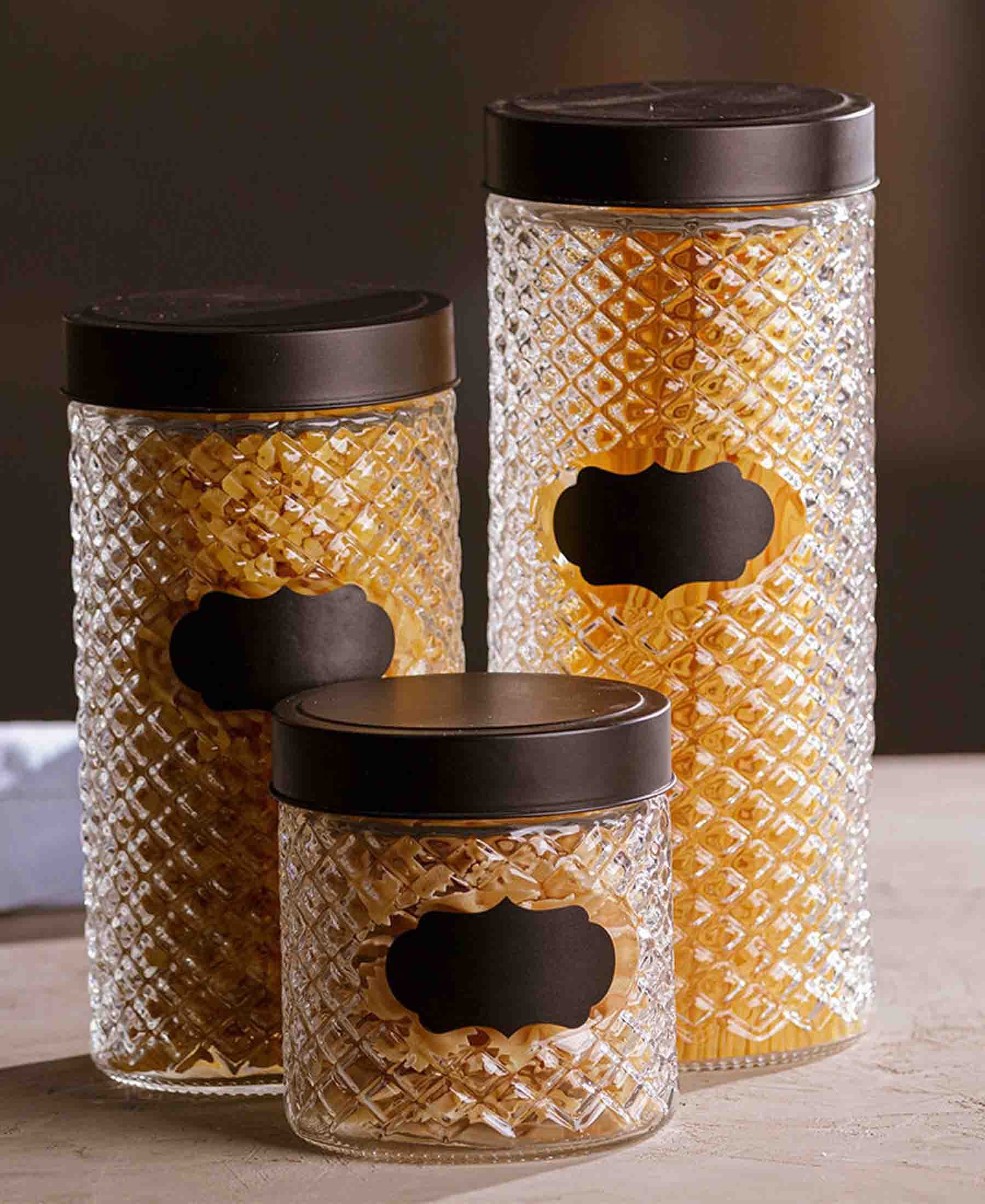 Kitchen Life 4pcs Canisters - Clear – The Culinarium