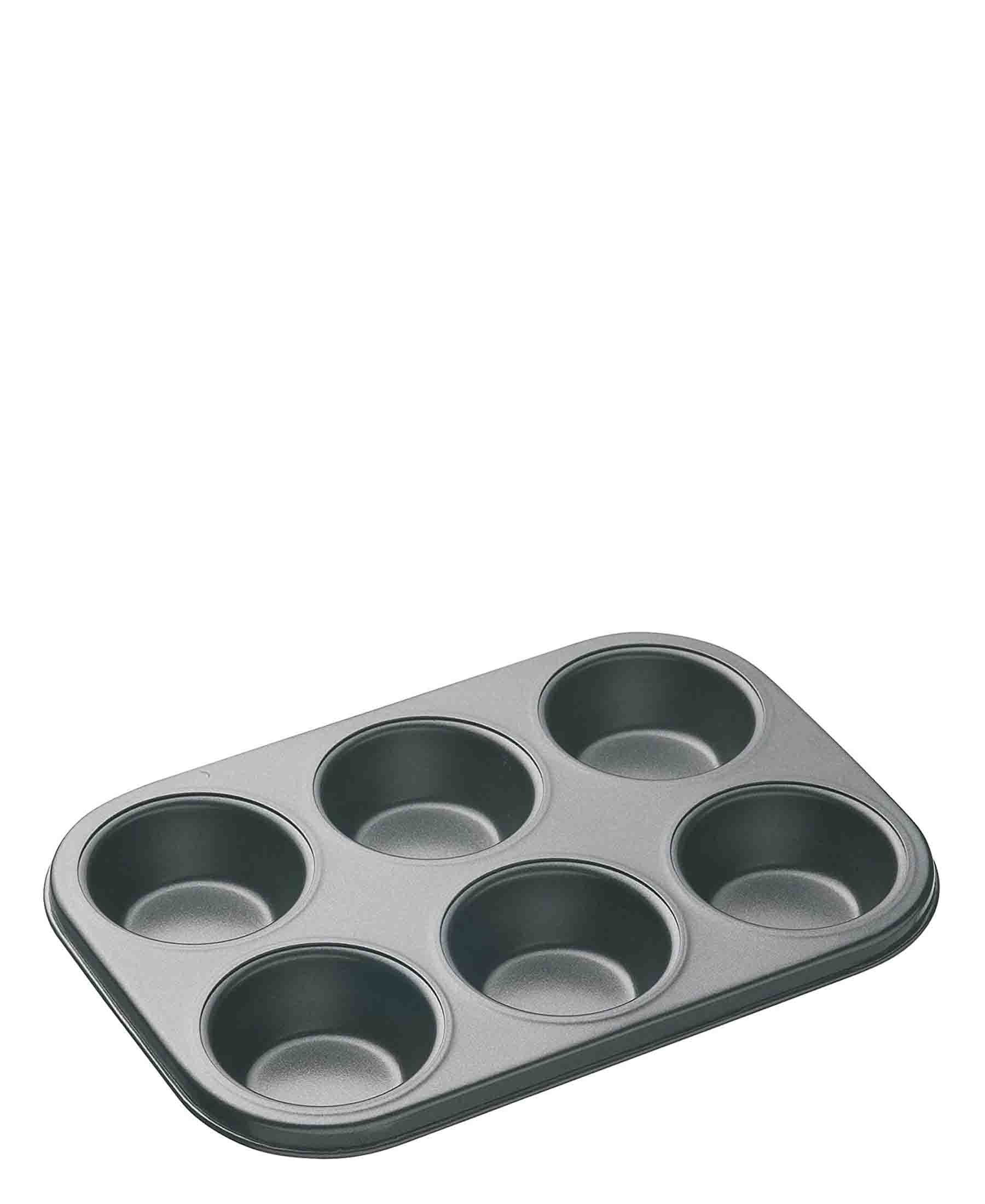 Kitchen Life 6 Cup Jumbo Muffin Pan - Grey – The Culinarium