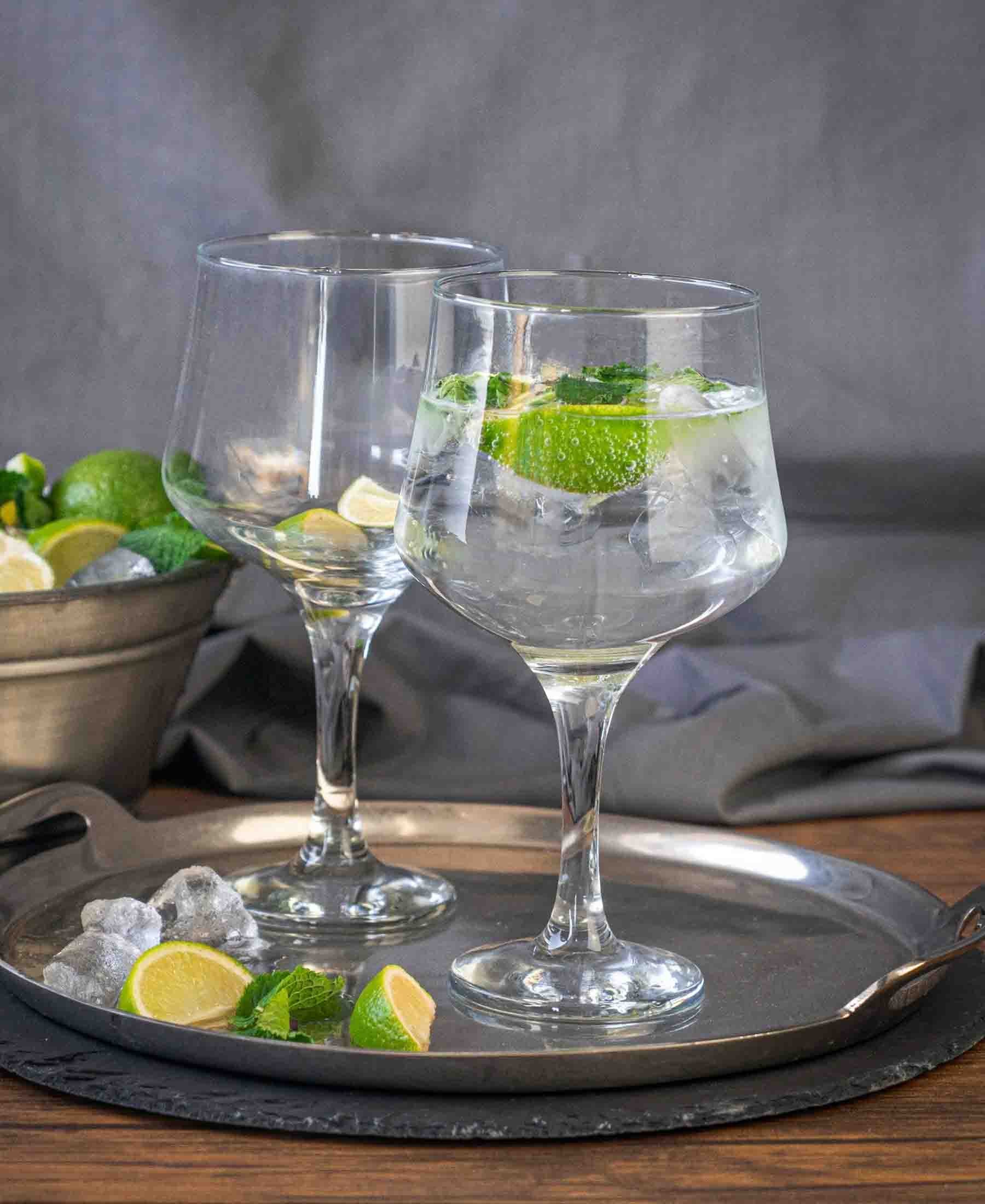 Kitchen Life 6 Piece 690ml Cocktail Glasses Set Clear The Culinarium