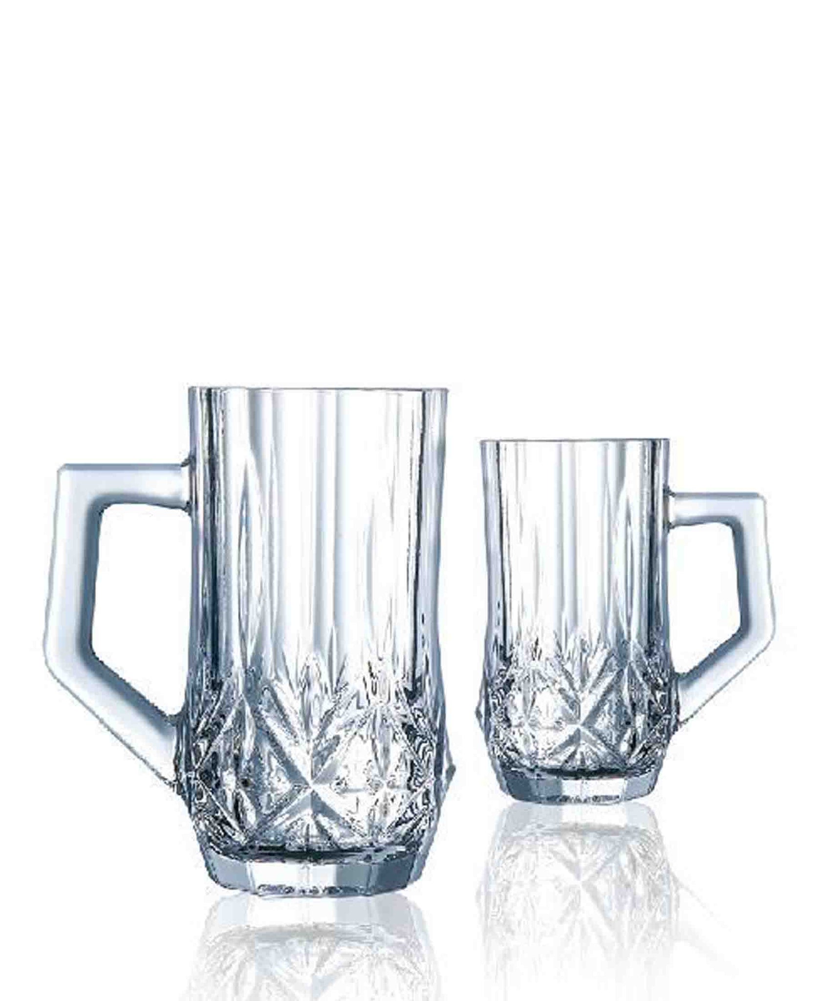 Luminarc 6 Piece Glass Brighton Tea Mug Set - Clear – The Culinarium