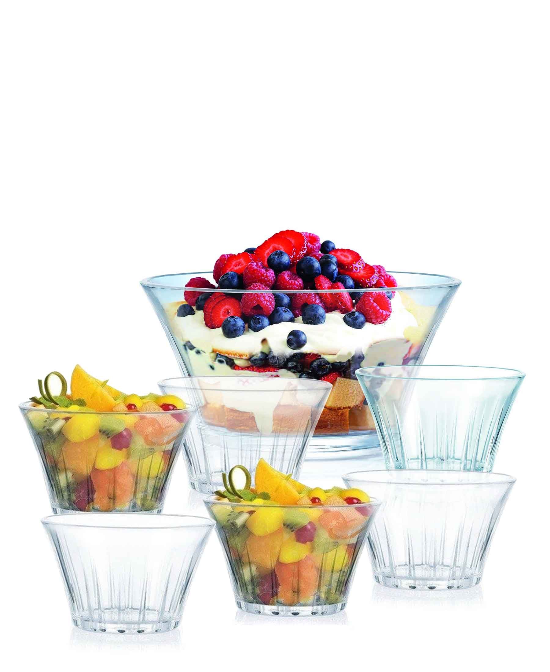 Luminarc Lance 7 Piece Salad Bowl Set - Clear – The Culinarium