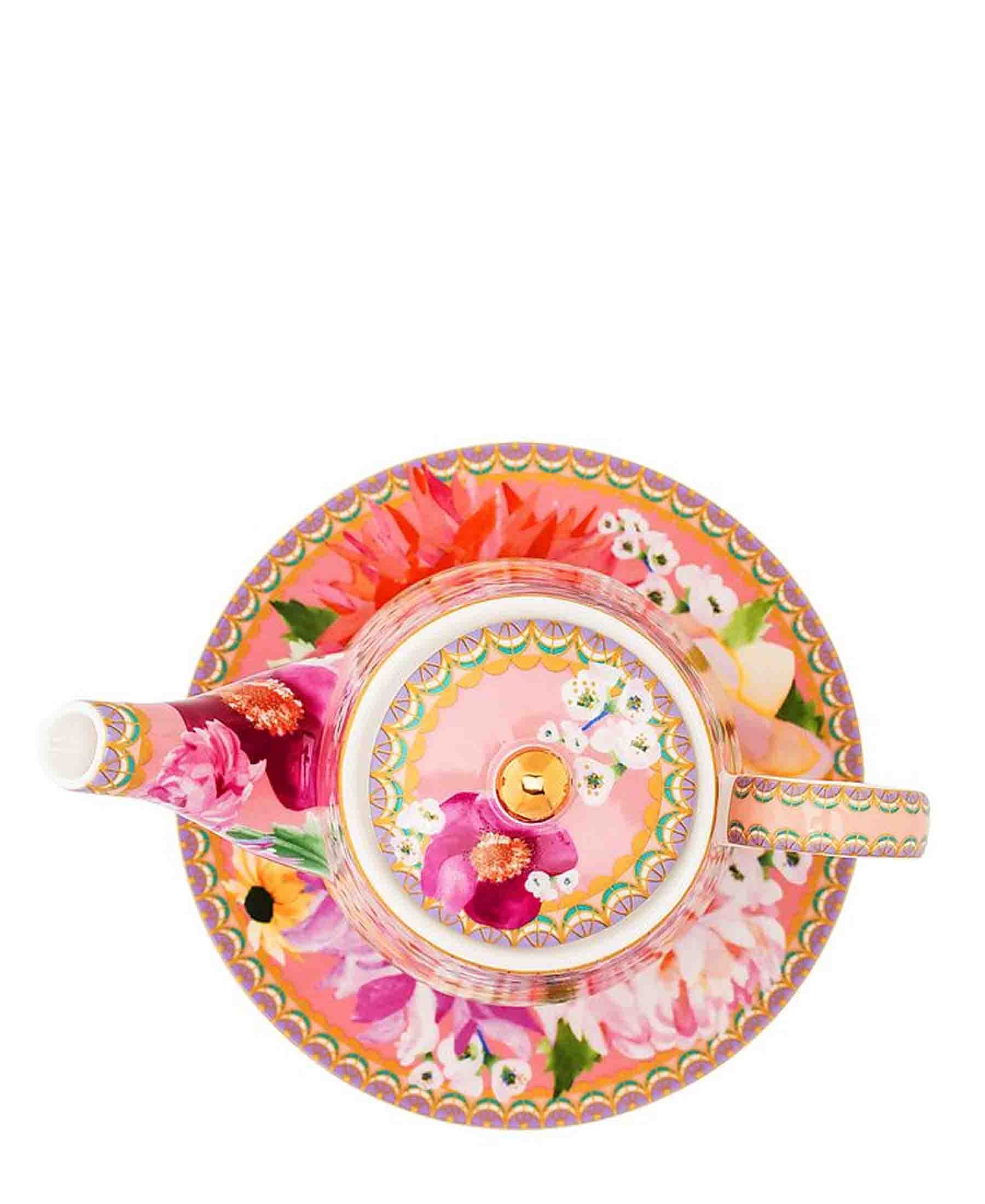 Maxwell & Williams T's & C's Dahlia Daze Tea for One With Infuser 340M ...