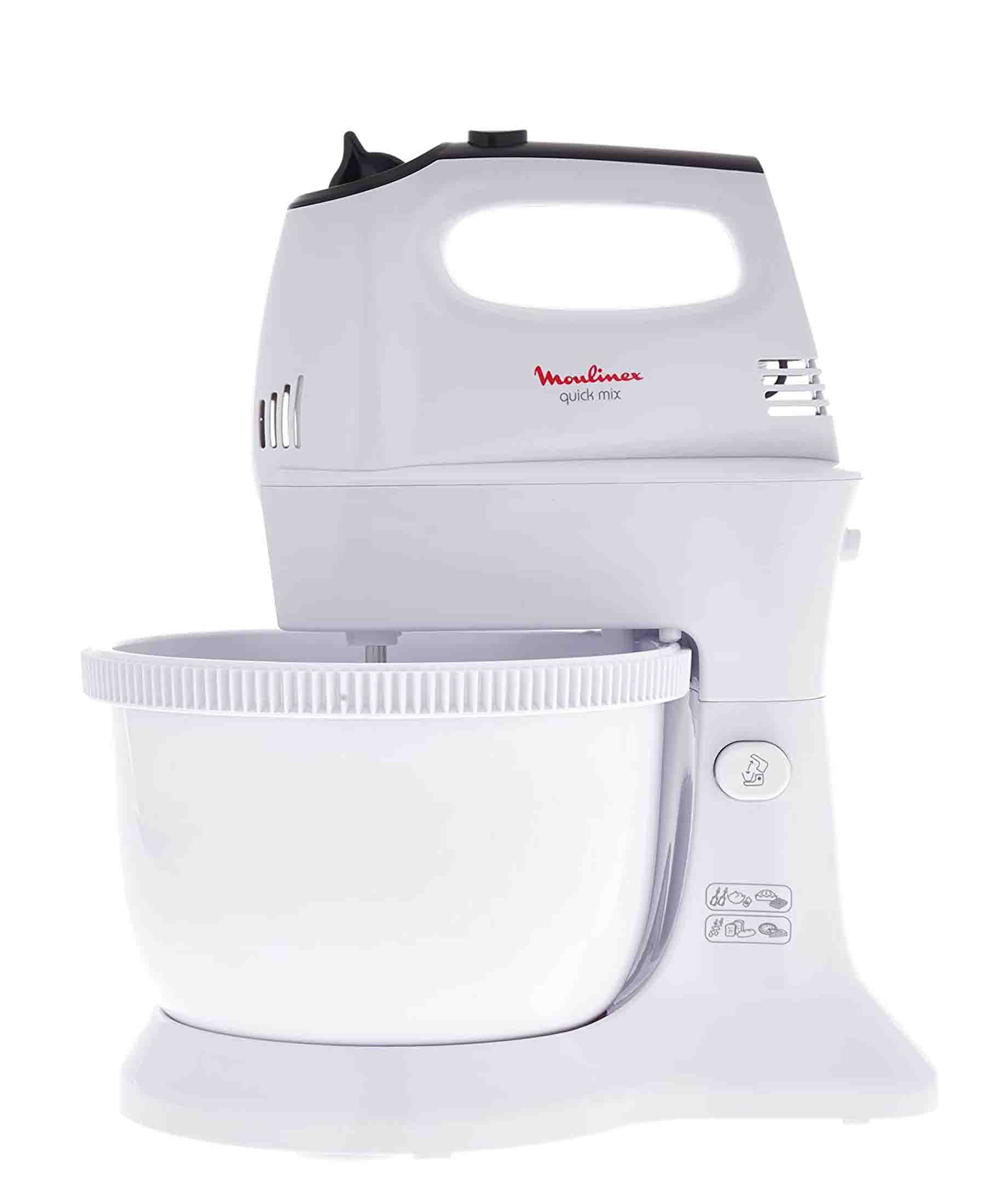 Moulinex Quickmix Hand Mixer 3.5L - White – The Culinarium