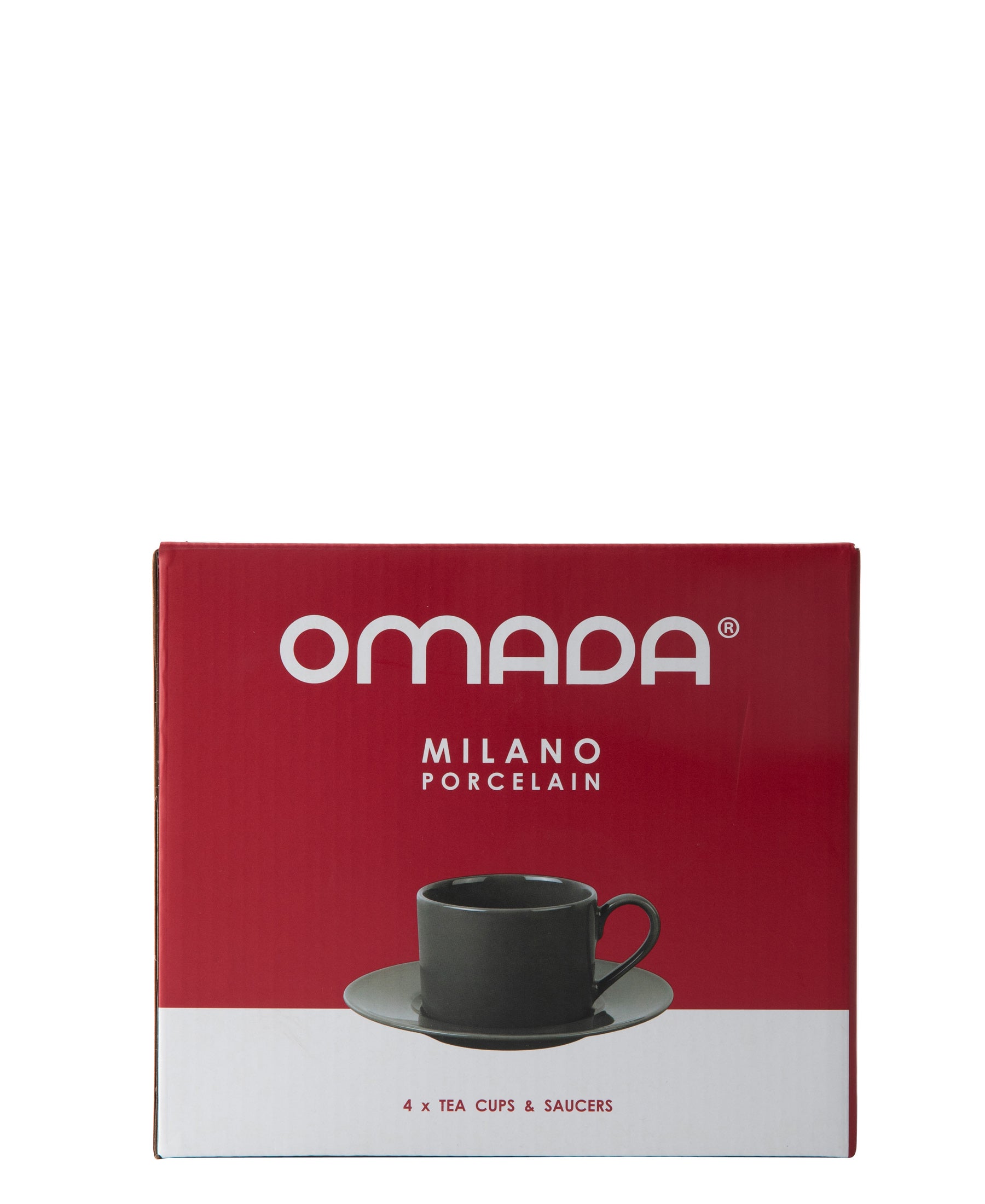Omada Maxim Cup & Saucer 4 Piece - Dark Grey – The Culinarium