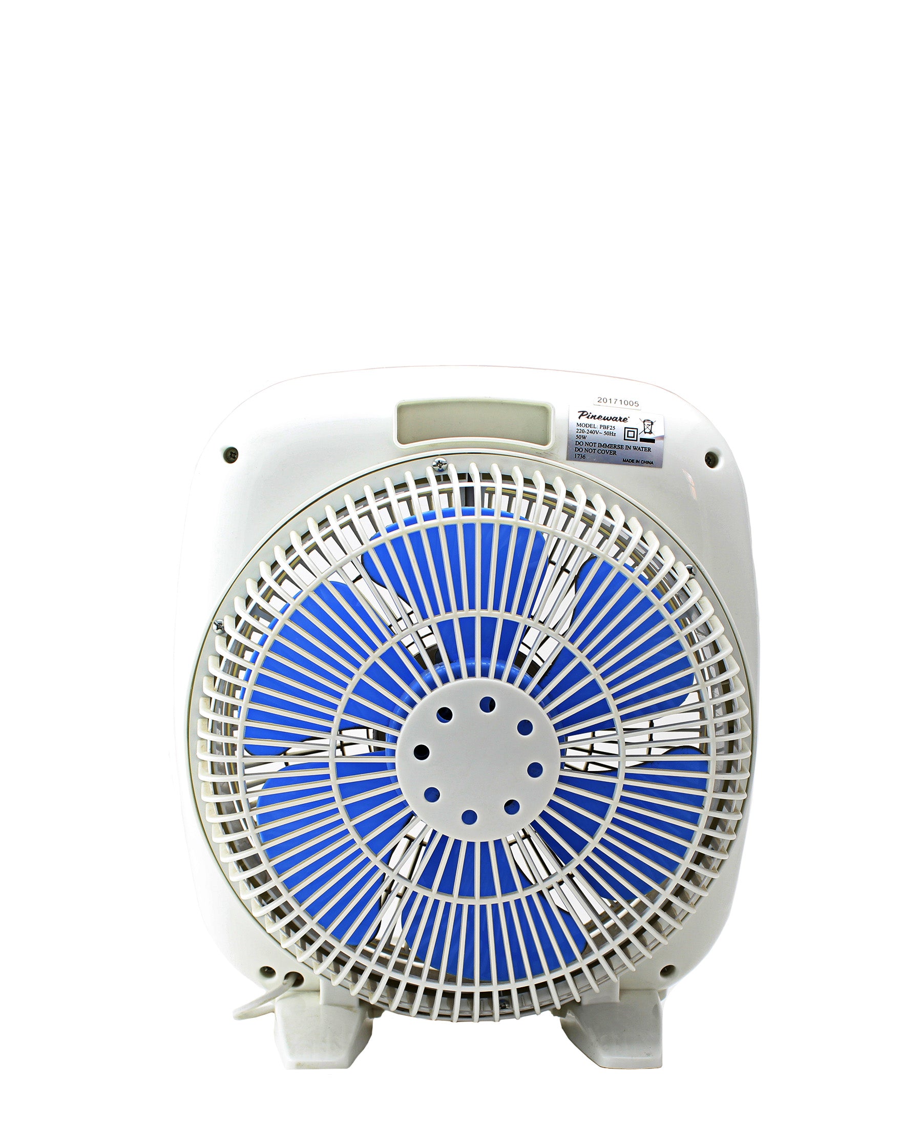 Pineware Box Fan 25CM - White – The Culinarium