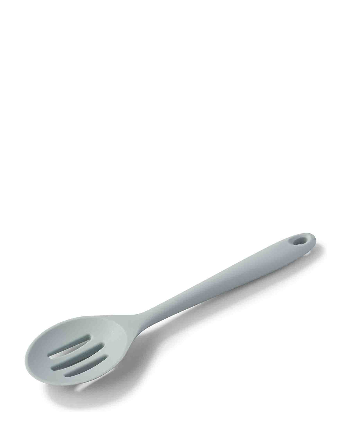 Regent Silicone Slotted Spoon - Grey – The Culinarium