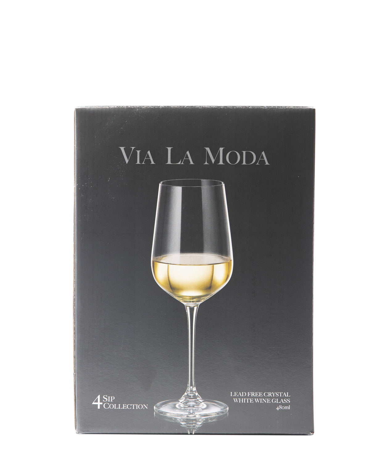 Via La Moda 4 Piece White Wine Glass Set - Transparent – The Culinarium