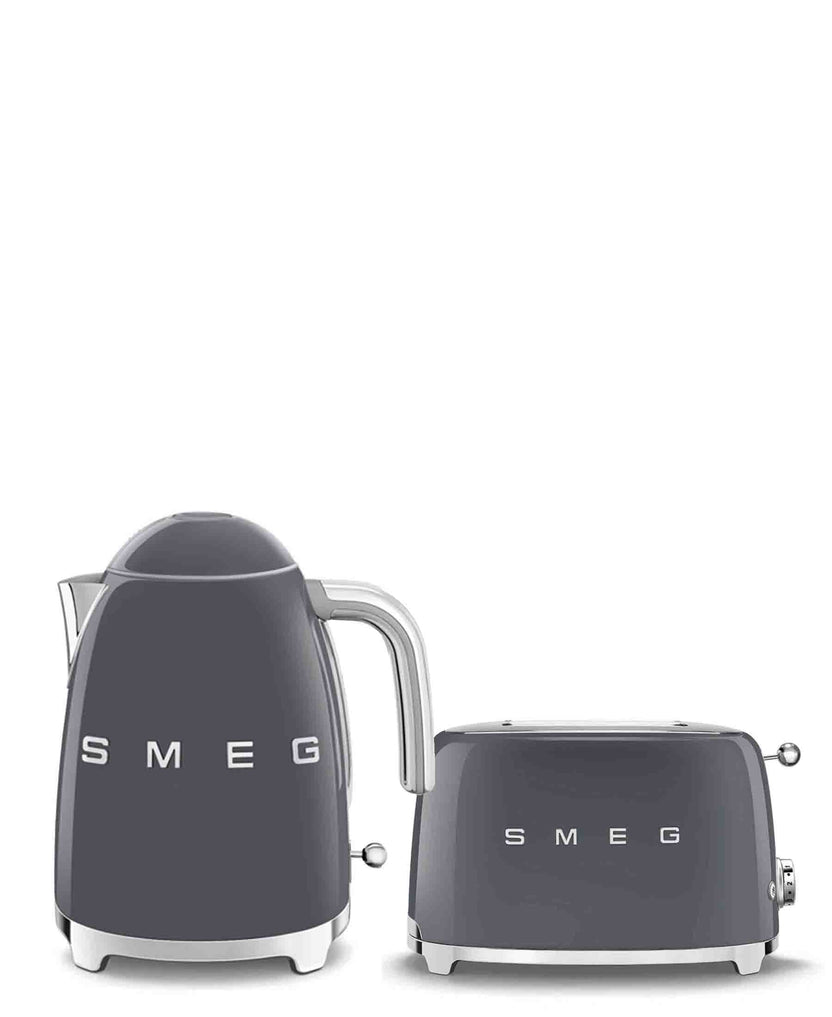 Smeg Kettle & Toaster Combo - Grey – The Culinarium