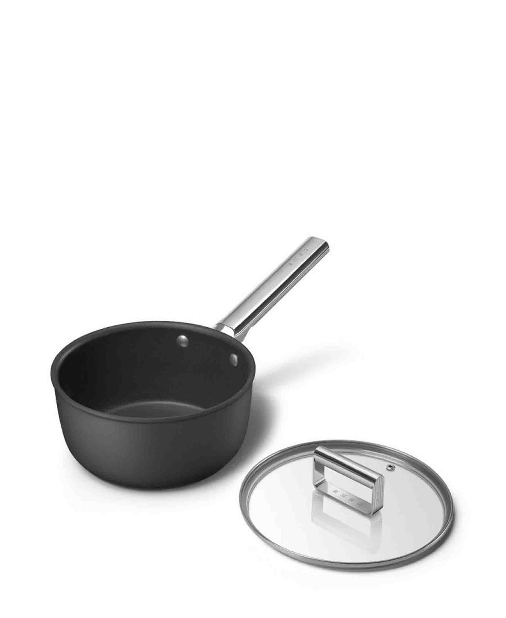 Smeg Sauce Pan 20CM - Black – The Culinarium