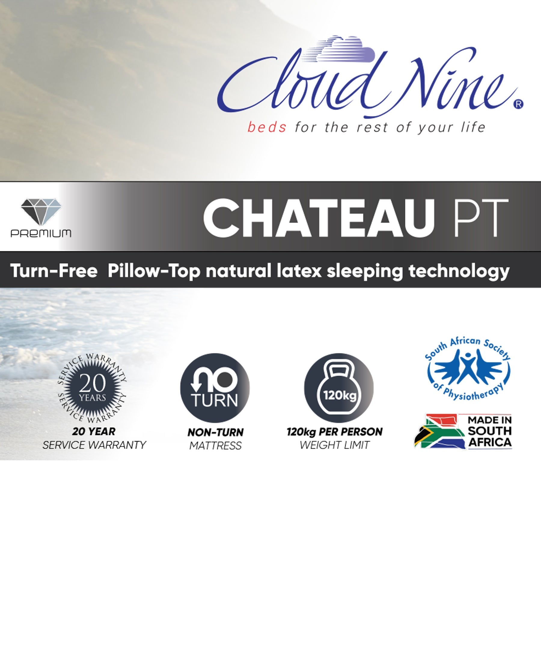 Cloud Nine Chateau PT Bed King – The Culinarium